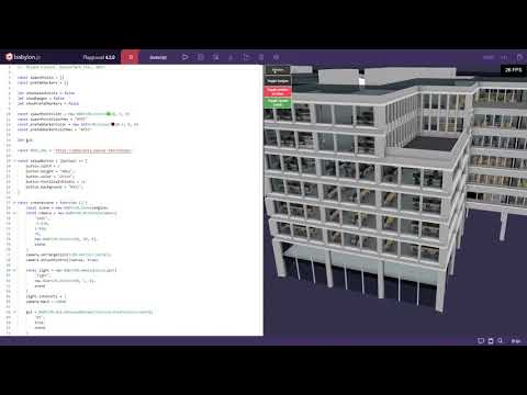 BabylonJS thInnIzator - automatic thin instances in action