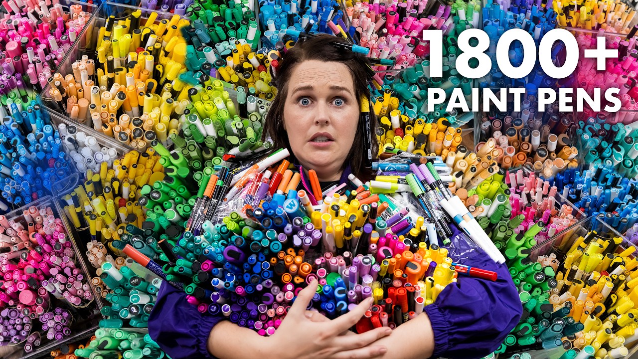 I Tried to Buy Every Paint Pen in the World