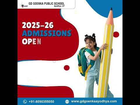 Best Schools In Ayodhya || Nursery Schools In Ayodhya || GD Goenka Public School Ayodhya