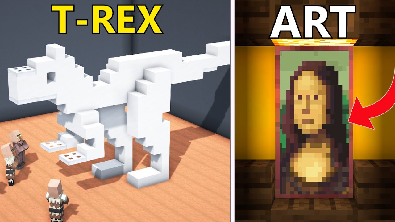 10 Insane Minecraft Museum Builds You HAVE to TRY - Minecraft Builders