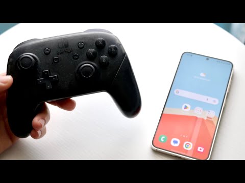 How To Connect Nintendo Switch Pro Controller To Samsung Galaxy S23!