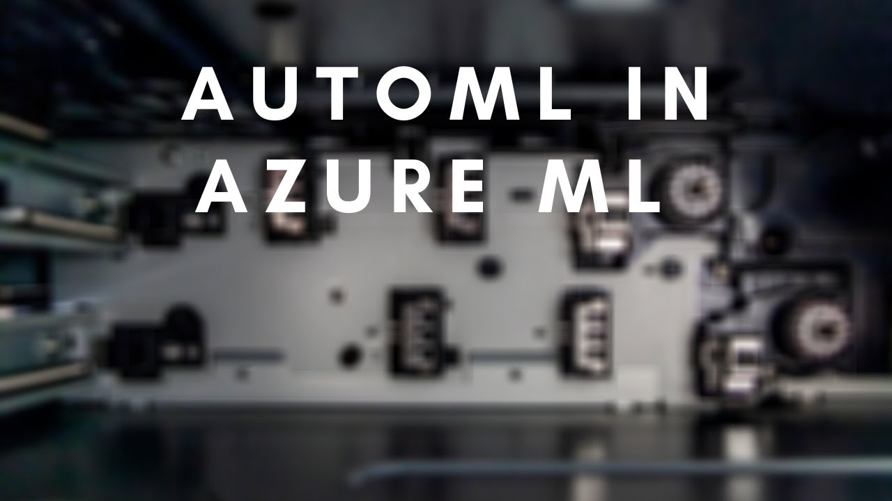 Use AutoML in Python with Azure ML Services