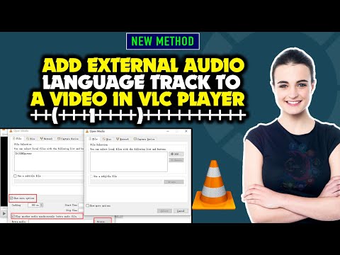 How to Add External Audio Language Track to a Video in VLC Player 2025