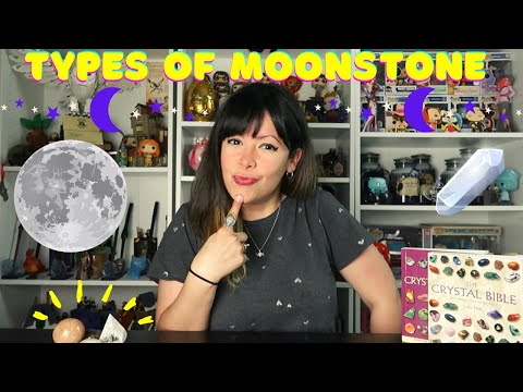 TYPES OF MOONSTONE | Crystals for beginners 🔮
