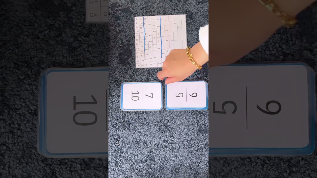 Comparing Fractions- Fraction War Card game