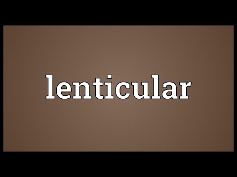 Lenticular Meaning