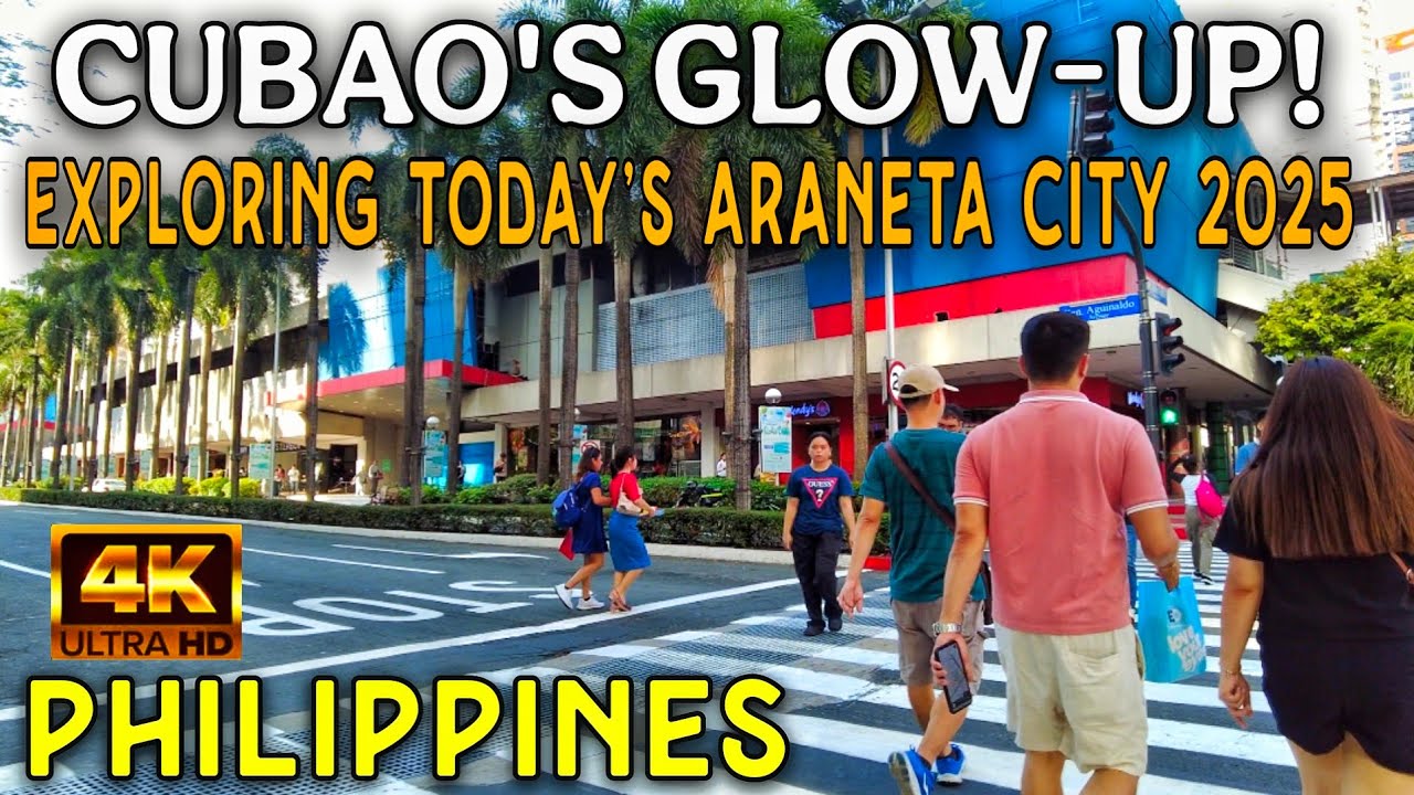 [4K HDR] The New Cubao | Araneta City Walking Tour 2025 | Quezon City, Metro Manila, Philippines
