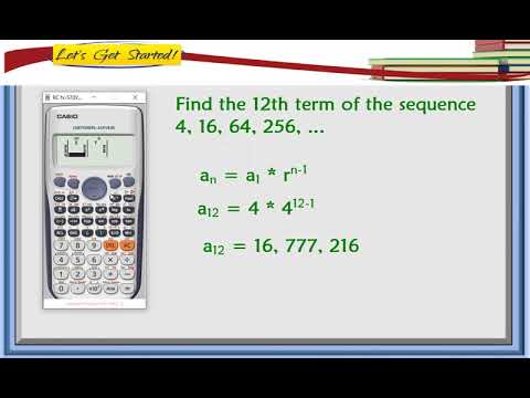 Finding for the term of the Geometric sequence