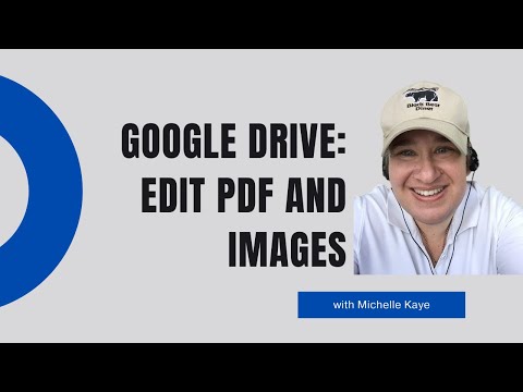Google Drive: Edit PDFs and Images