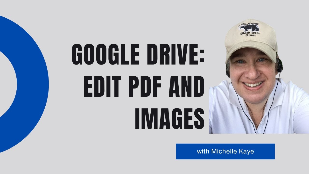 Google Drive: Edit PDFs and Images