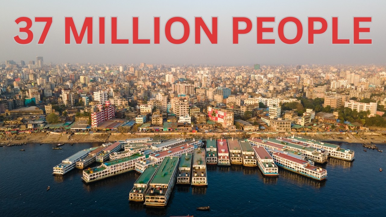 I Visited the World's Fastest Growing Mega City (Dhaka, Bangladesh)