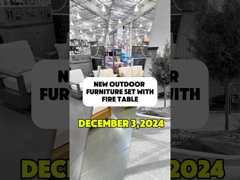 Spring Arrives Early at Costco! 🌸🔥 Outdoor Furniture Find‼️#costco #outdoorfurniture #patiodesign