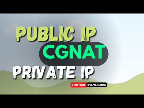 CGNAT ISPs to share a single public IP address to multiple private IP NAT TECH