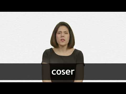 English Translation of “COSER” | Collins Spanish-English Dictionary