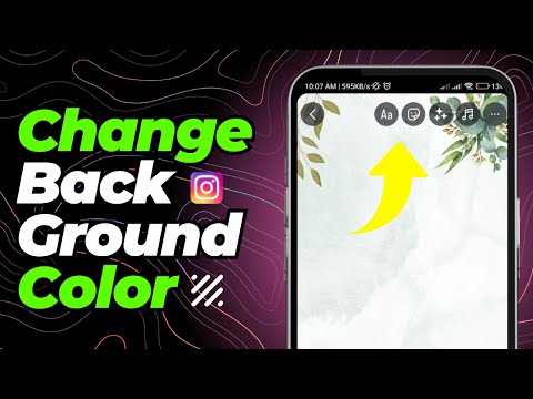 How To Change Background Color on Instagram Story?