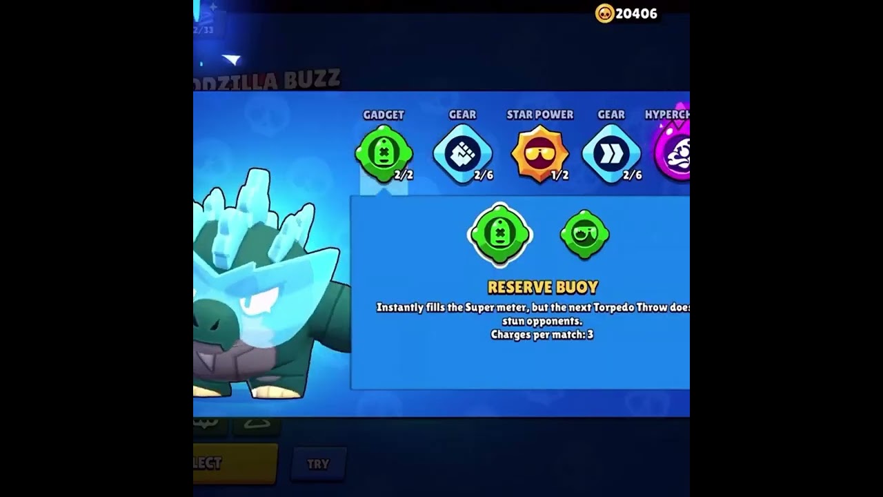 The Best Build For a every Brawler-Part 55 (Buzz) #brawlstars #shorts
