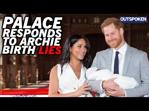"It was a cover up!" Palace responds after Meghan Markle & Prince Harry LIED about Archie's birth