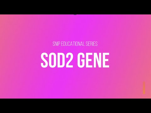 SNiP Educational Series: SOD2 Gene