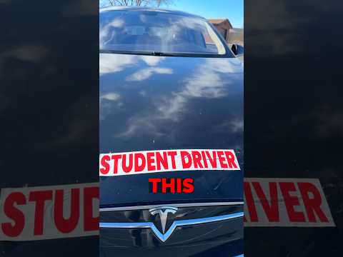 DRIVER'S ED TESLA! 🤯