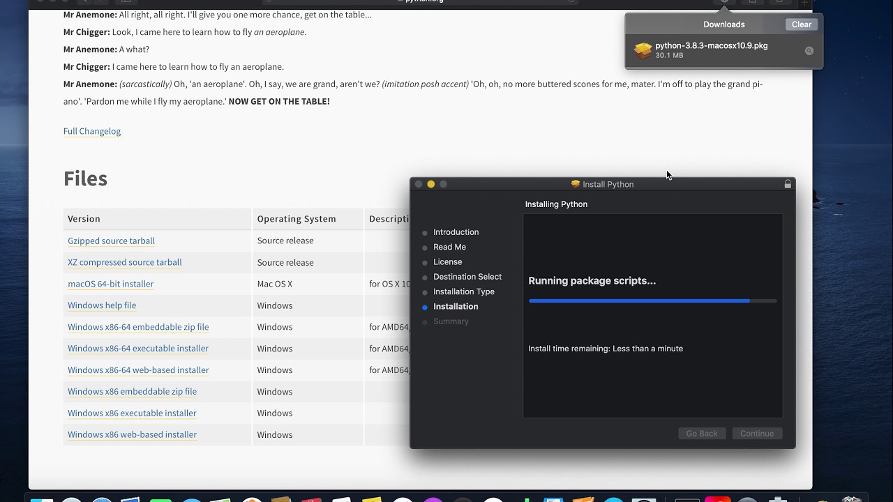 PYTHON LESSON 1: INSTALLING PYTHON AND HELLO WORLD