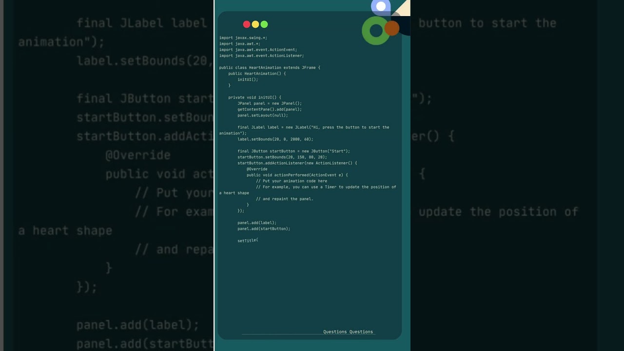 Java GUI Animation: A Comprehensive Coding Tutorial