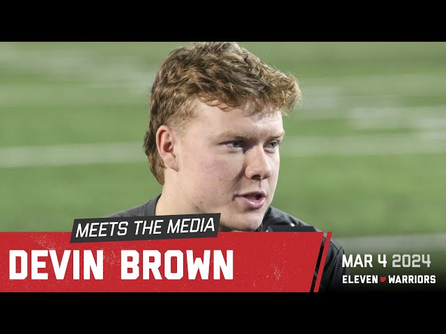 “They don’t know sh*t”: Ohio State QB Devin Brown shuts down transfer ...