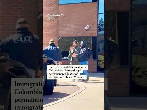ICE Detains Student Activist Arriving at Citizenship Interview