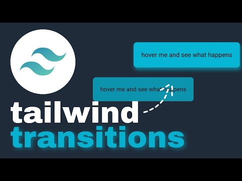 Transition In tailwind css!