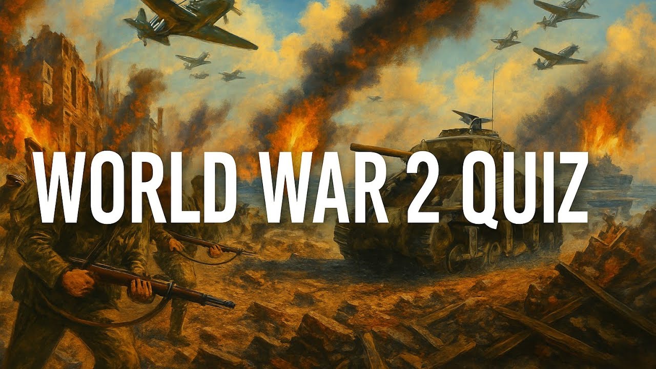 World War 2 Quiz : 30 Questions (Easy to Hard!) | Test Your WW2 Knowledge