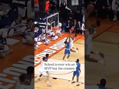 The first Kentucky player to ever win an MVP! #shorts #kentucky #nba