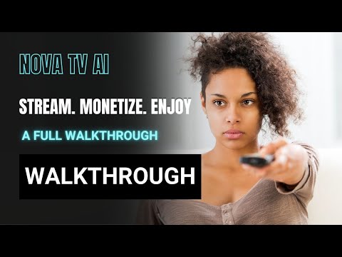 NovaTV AIâ„¢ Review with OTO 1-10 Â & A Full Walkthrough, Links