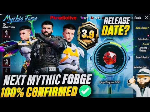Next Mythic Forge Outfit Confirm | 3.9 Update | Mythic Forge | PUBGM