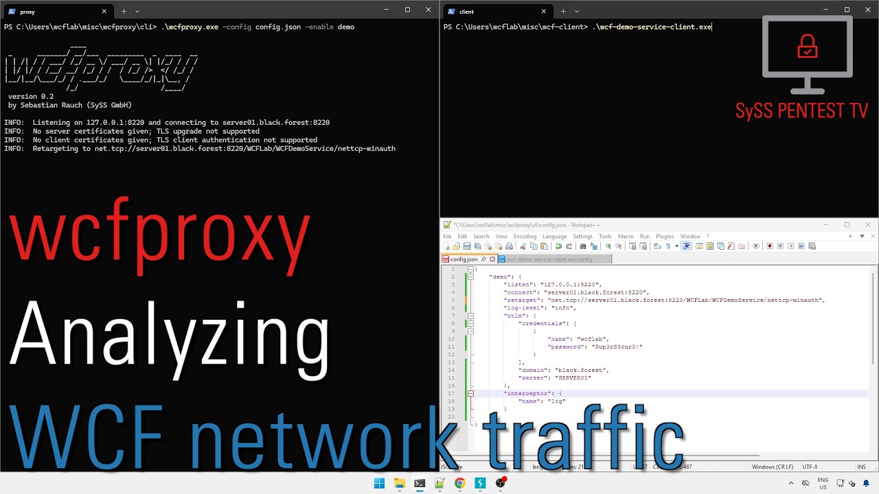 wcfproxy - Intercepting Windows Communication Foundation (WCF) Network Traffic