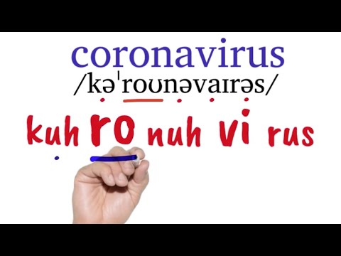 How to Pronounce Coronavirus and COVID-19