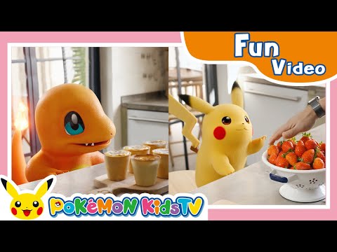 Pokémon Sweets Paradise EP02: Stunning Assorted Tarts | Pokémon Fun Video | Pokémon Kids TV