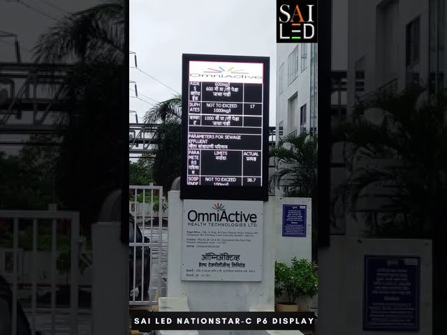 Electronic Display Board - MPCB / CPCB Pollution Parameter Display ...