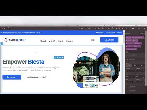 Blesta Client Theme Page Builder | Drag and Drop Now 50% OFF — LowEndTalk