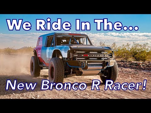 New Bronco R Racer Revealed - Ford Takes Us For A Thrill Ride - Plus 1968 Bronco Baja Blast!