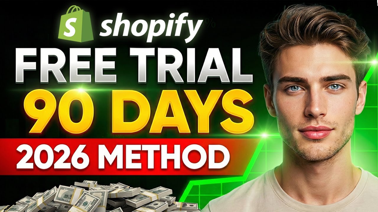 Shopify Free Trial ✅ Try Shopify with 3 Months of Access – No Risk! (2026)