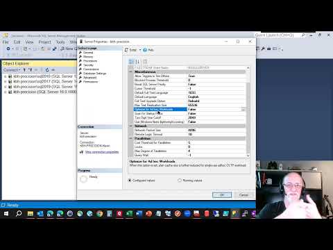 SQL Server Optimize for Ad Hoc