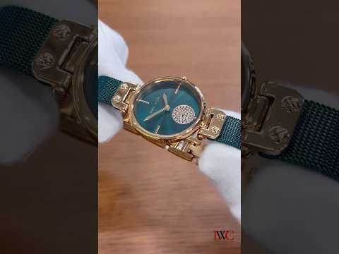 Anne Klein Teal & Green Dial Metal Strap Watch for Women | Women’s Watches | New Arrival Watches