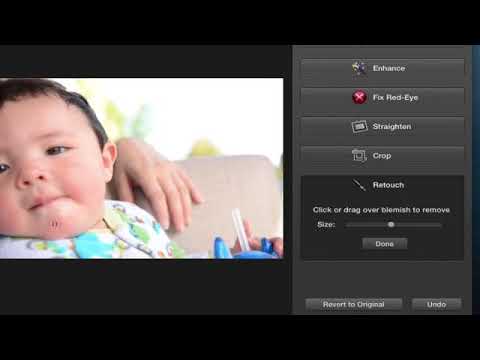 Tricks With Retouch on an iPhoto