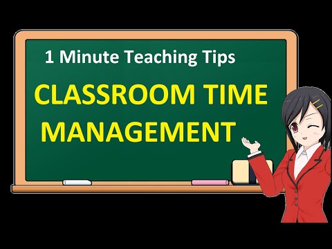1 Minute Teaching Tips: Classroom Time Management