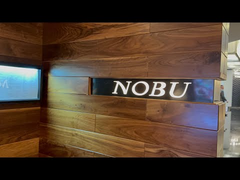 eating at Nobu for the first time