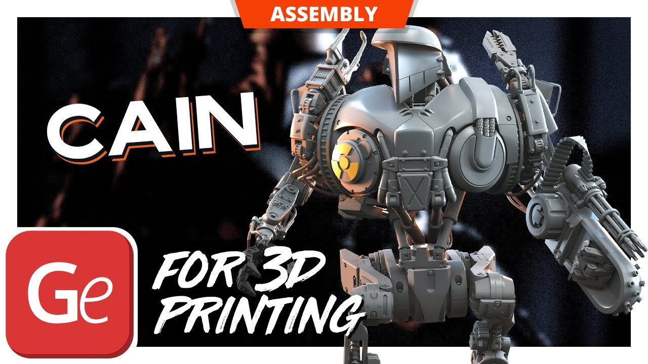 Cain 3D Printing Model | Assembly by Gambody