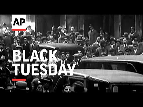 Black Tuesday - 1929 | Movietone Moment | 29 October 2021