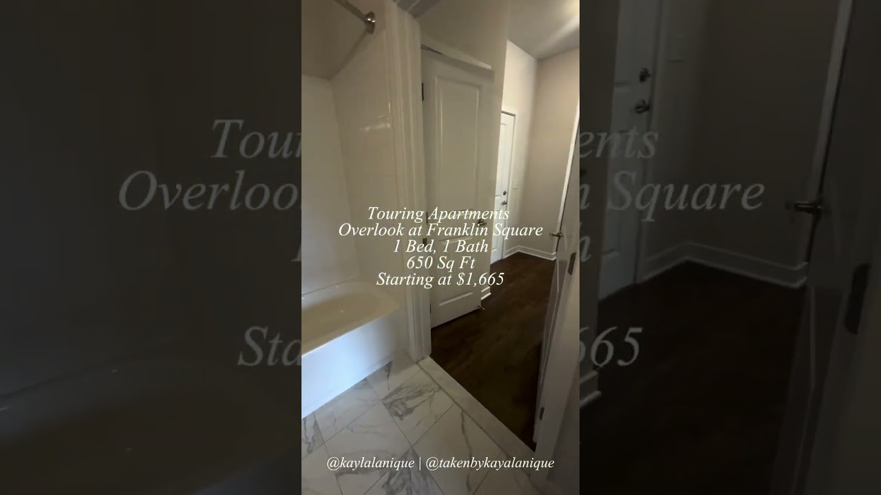 Overlook at Franklin Square | 1 Bed, 1 Bath Apartment Tour #apartmenttour #baltimoreapartments #tour