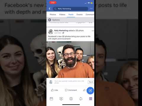 Facebook 3D Photos