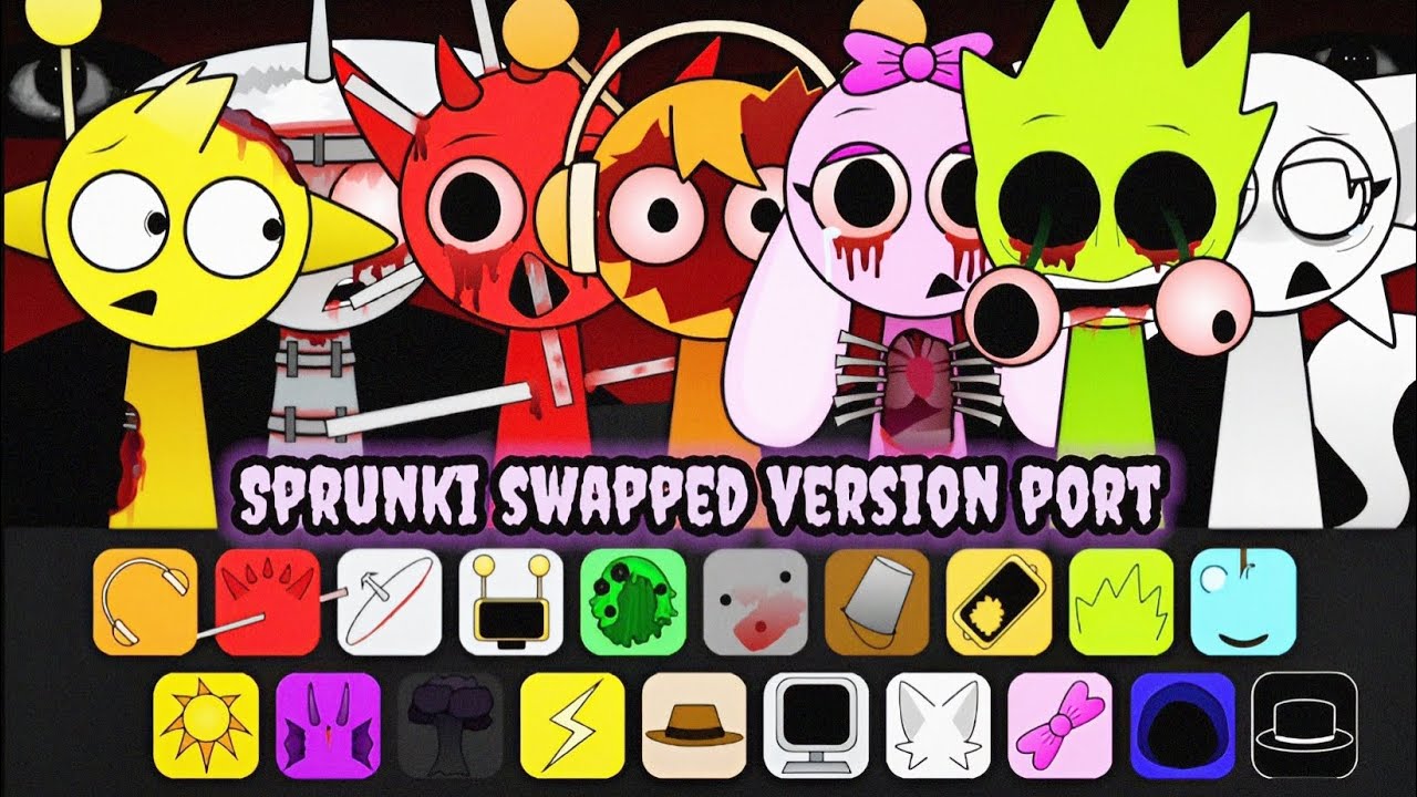 Sprunki Swapped Version Port Remix | Sprunki.cool