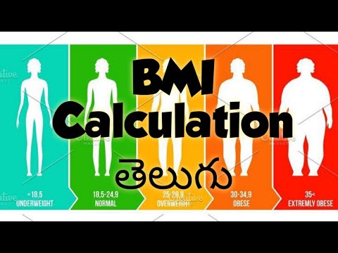 Body Mass Index Clear Explanation in telugu